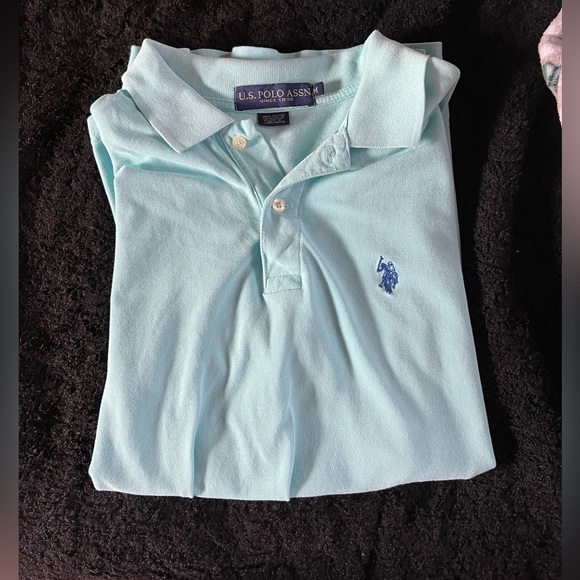U.S. Polo Assn. | Shirts | Mens Light Blue Polo | Poshmark